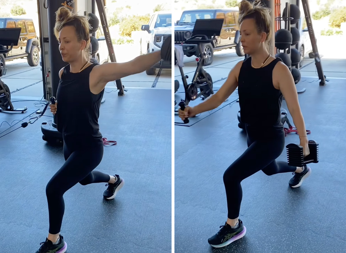 Kaley Cuoco's Body Proves the Workout She Just Shared Works