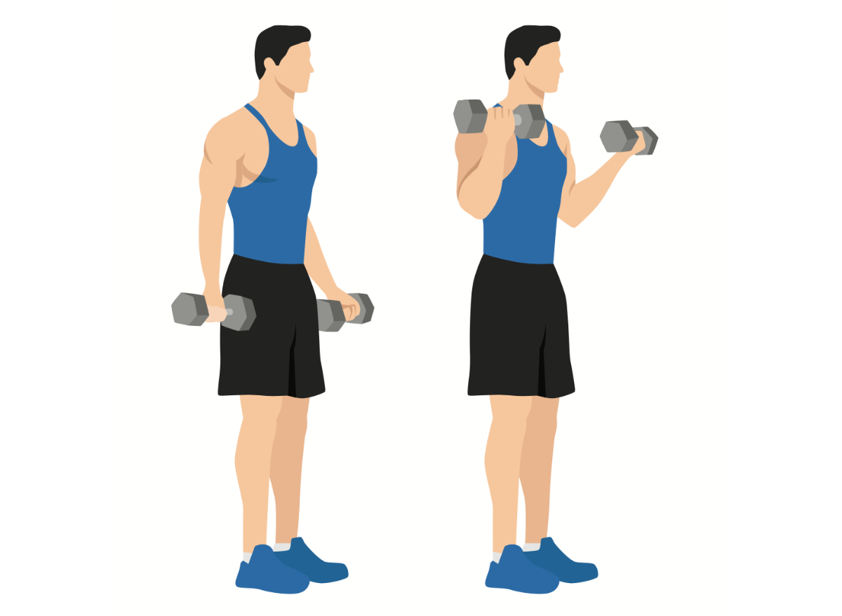 A 30-Day Power Walking & Dumbbell Workout For Love Handles