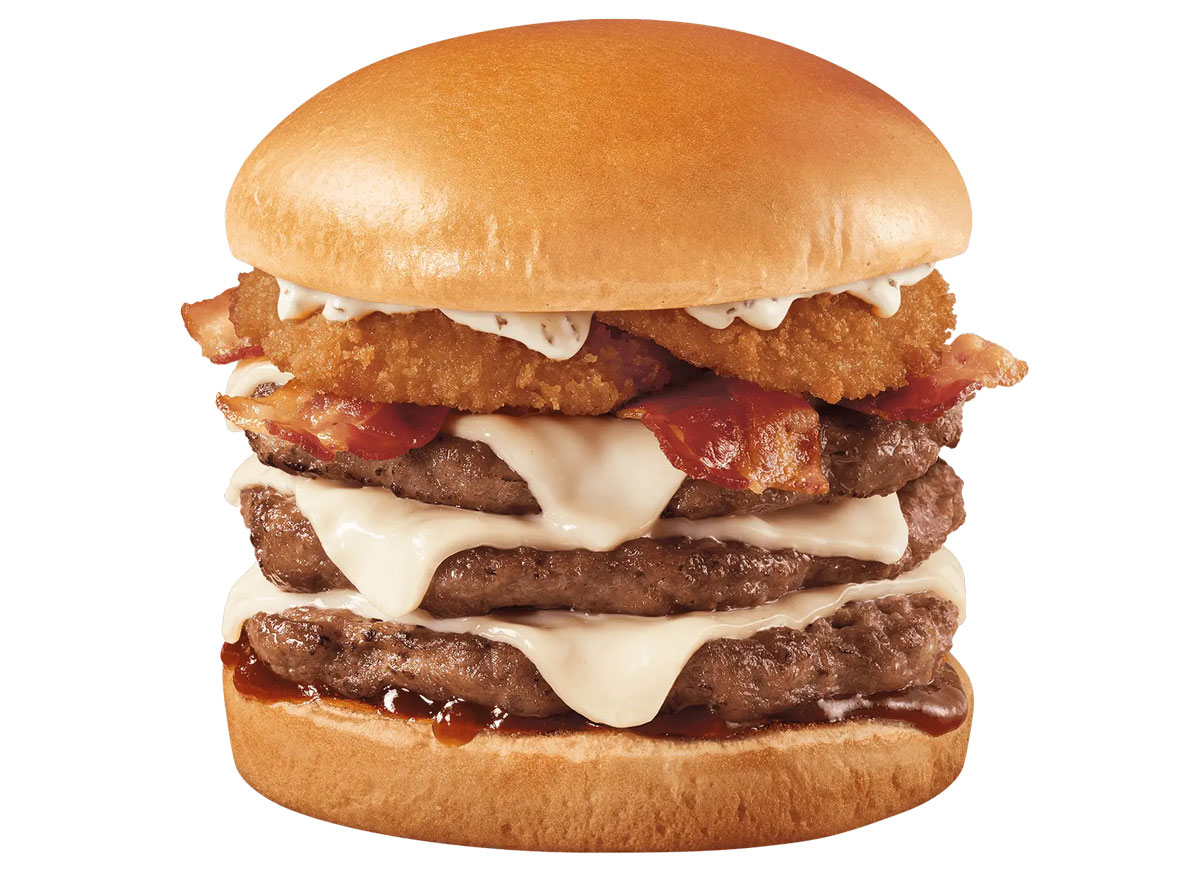 The #1 Unhealthiest Burger at 16 Fast-Food Chains—Ranked!