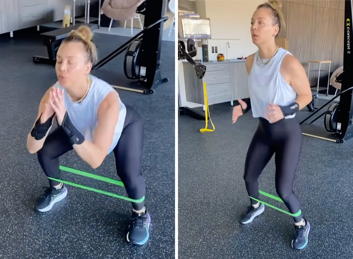 7 Weight-Free Workouts Kaley Cuoco Does When Injured