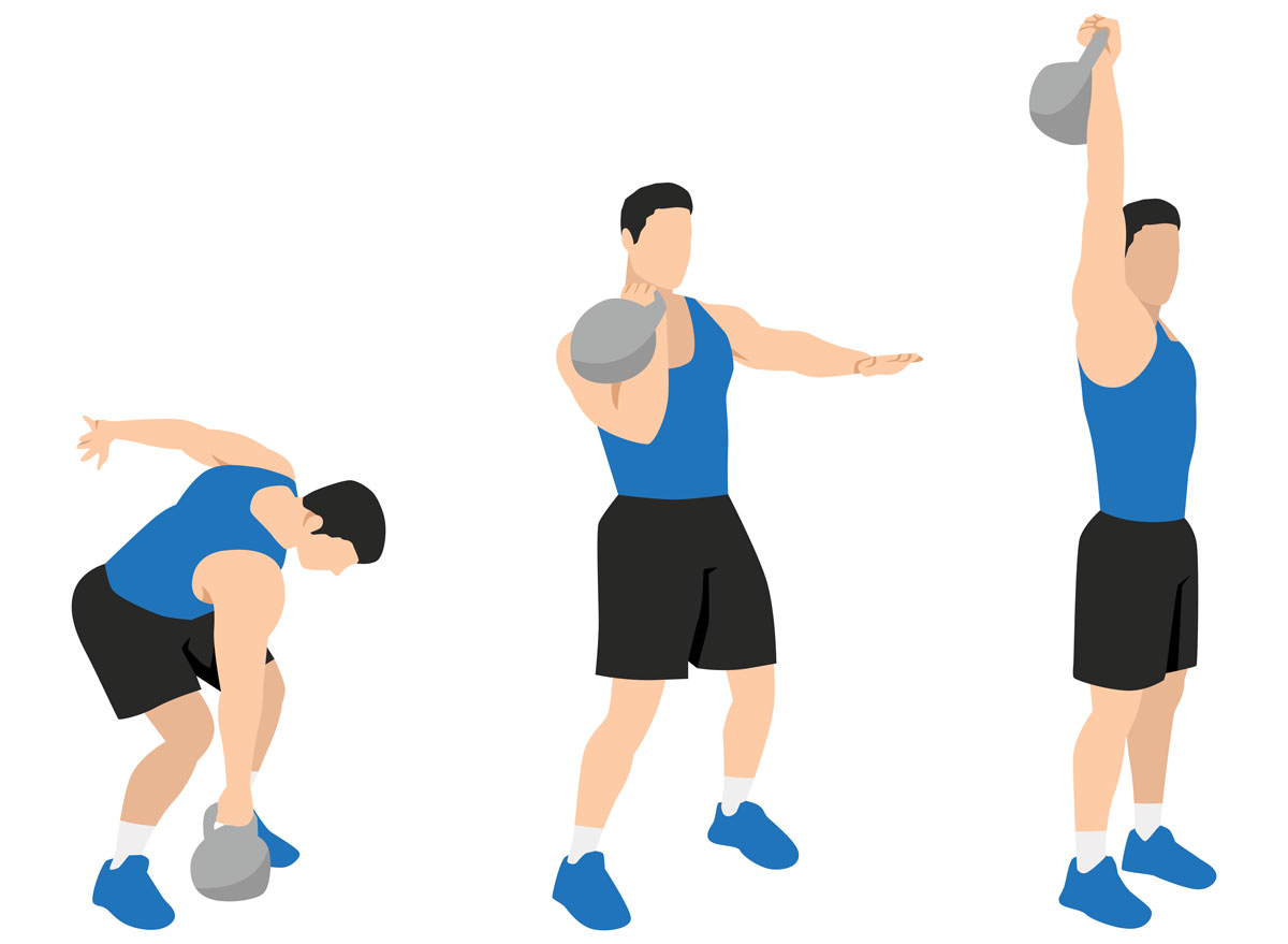 5 Daily Kettlebell Workouts for Men To Stay Fit
