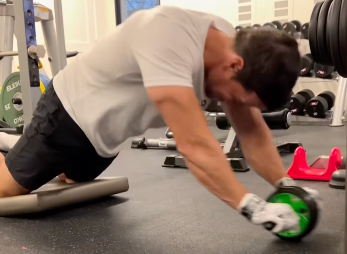 3 Ab Exercises Mark Wahlberg Swears By for a Chiseled Six-Pack