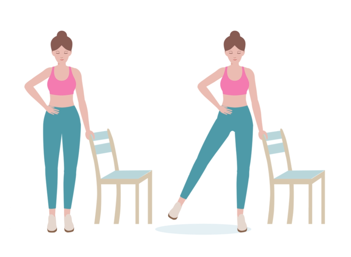 7 Easy Standing Exercises To Melt Your Love Handles