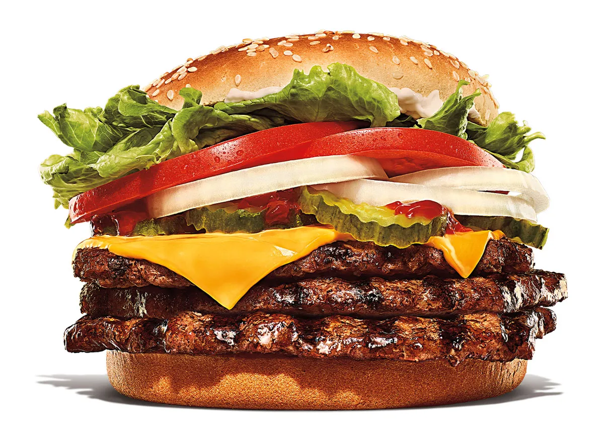 10 Fast-Food Burgers with Over 1,000 Calories—Ranked from Bad to Worse