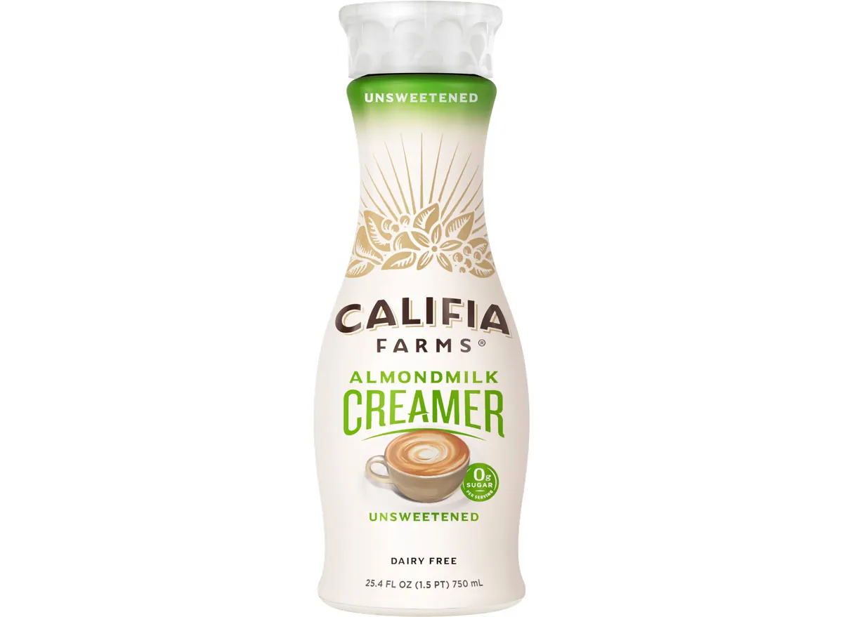 9 Healthiest Non-Dairy Coffee Creamers on Grocery Shelves
