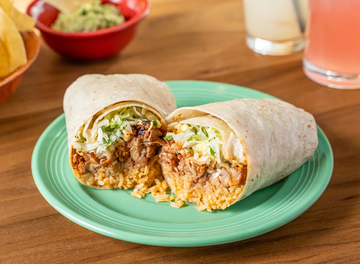 9 'Healthiest' Fast-Food Burritos, According to Dietitians