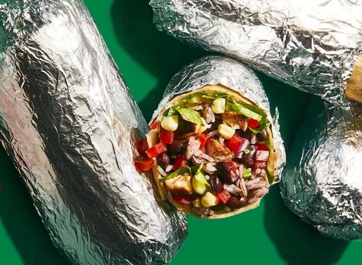 9 'Healthiest' Fast-Food Burritos, According to Dietitians