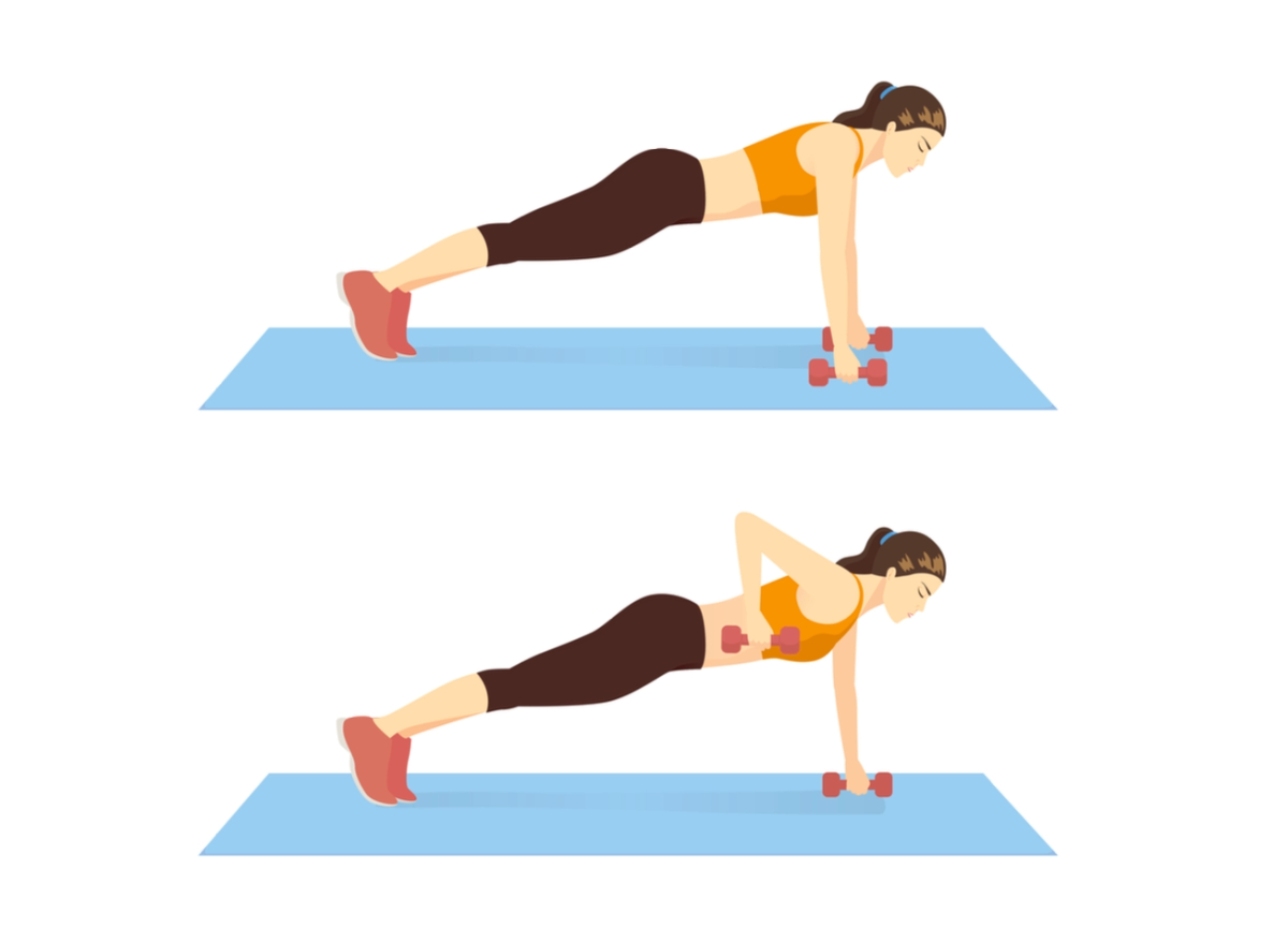 5 Best Dumbbell Workouts To Lose Belly Fat