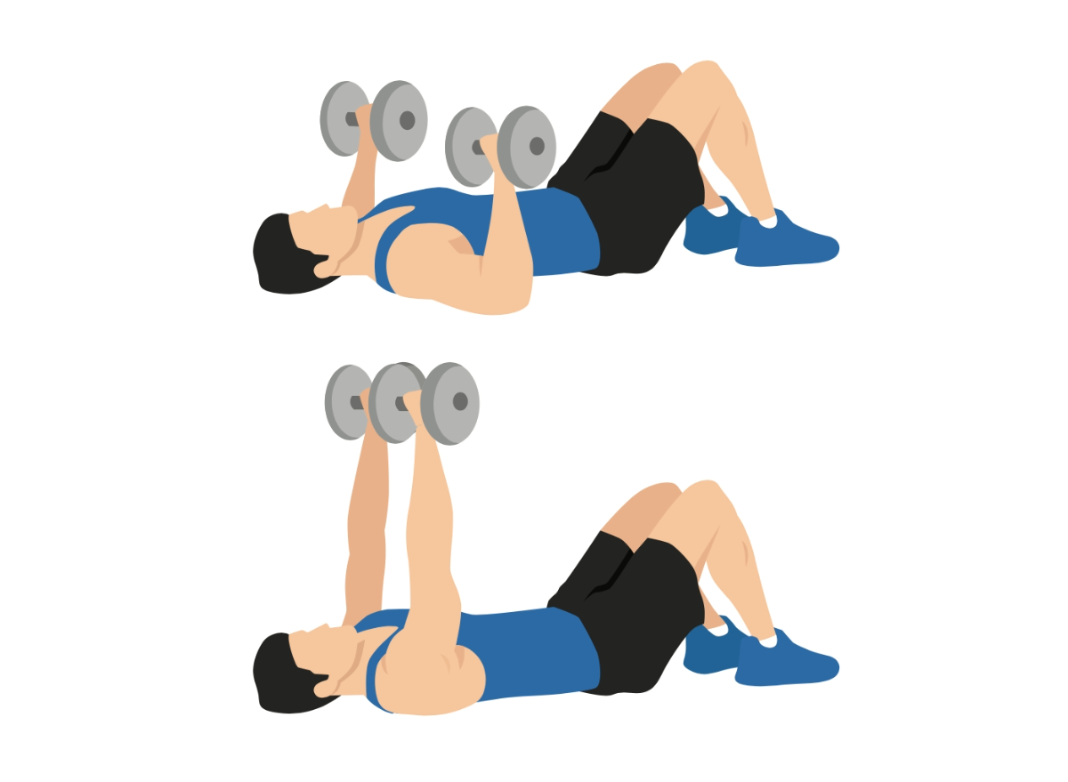 7 Best Floor Exercises For a Ripped Chest