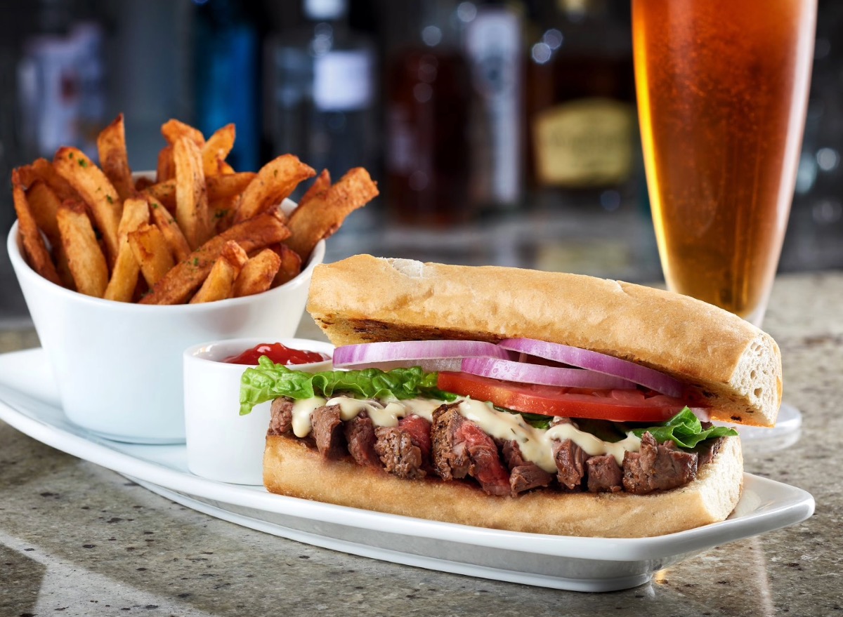 10 Restaurant Chains That Serve the Best Steak Sandwiches