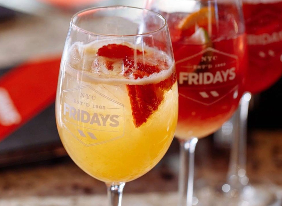 The #1 Unhealthiest Cocktail at 13 Major Chain Restaurants