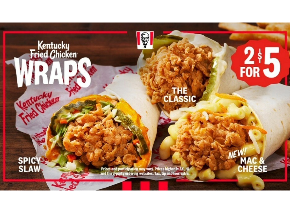 KFC Is Adding 5 Exciting New Items To the Menu