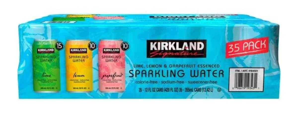 Costco Shoppers Report Kirkland Sparkling Water Quality Issue