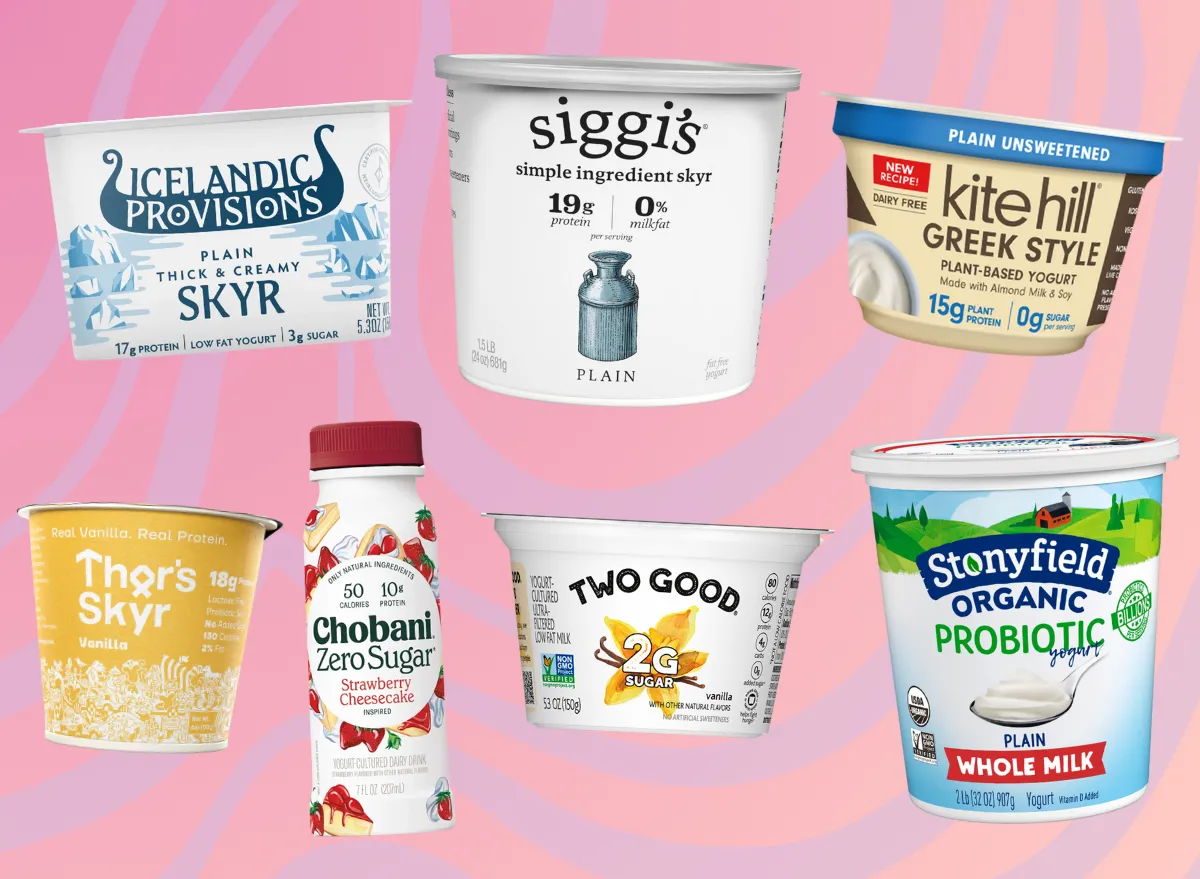 The 15 Healthiest Yogurts on Grocery Store Shelves