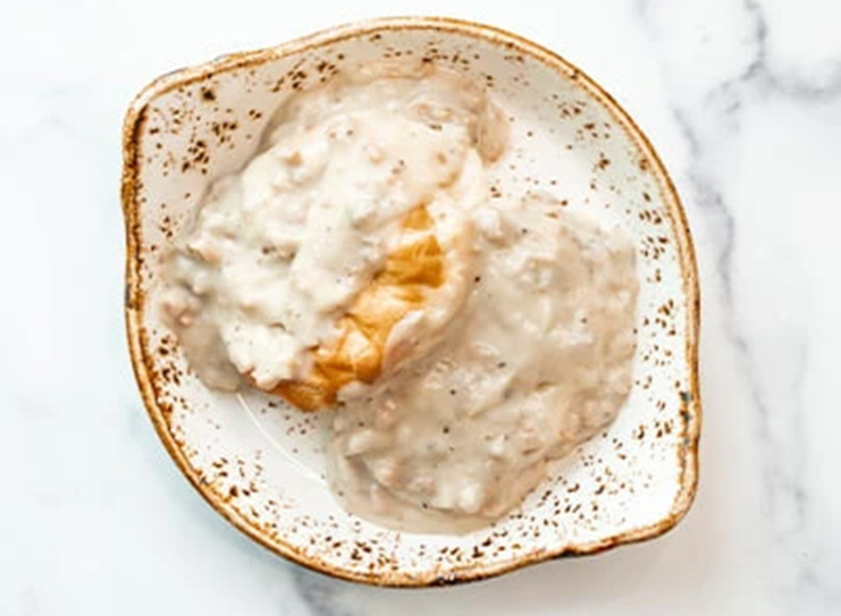 11 Breakfast Chains That Serve the Best Biscuits & Gravy