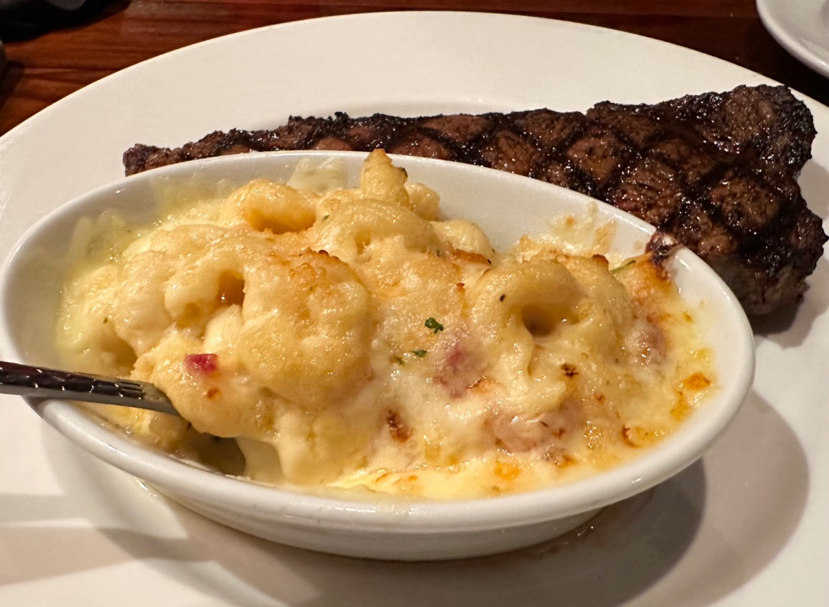 I Tried the Mac & Cheese at 3 Steakhouses & One Blew Me Away