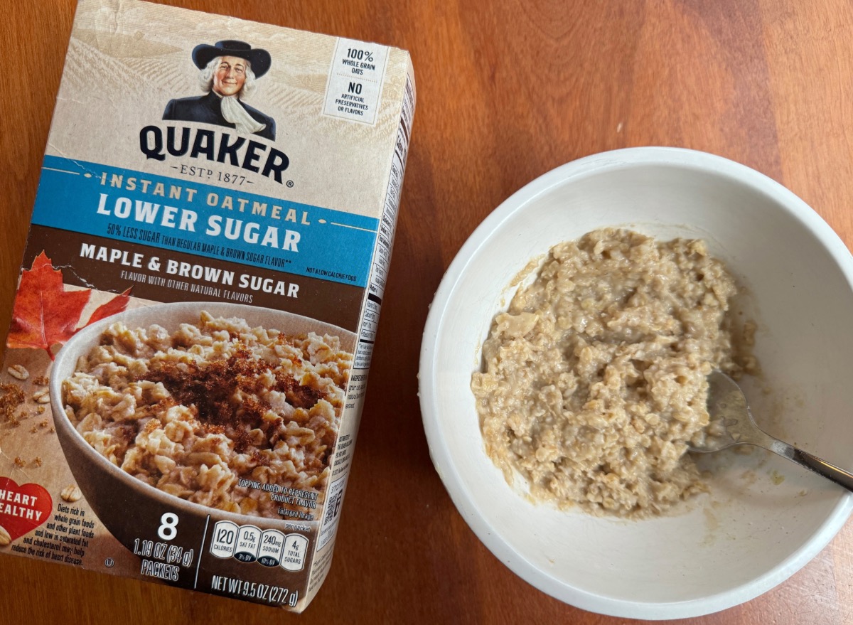 I Tried 6 Instant Oatmeal Brands & There Was One Clear Winner