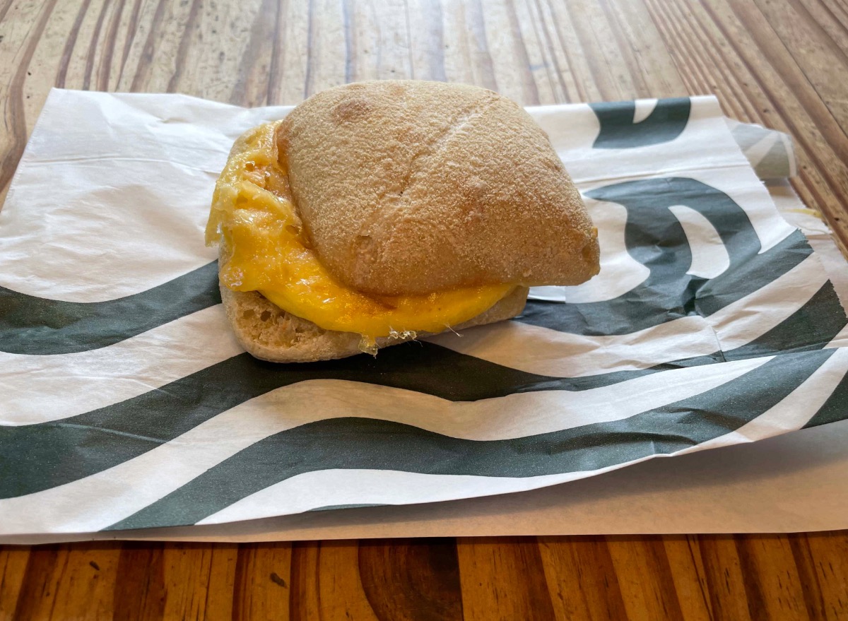 The #1 Best Starbucks Breakfast Sandwich in 2024