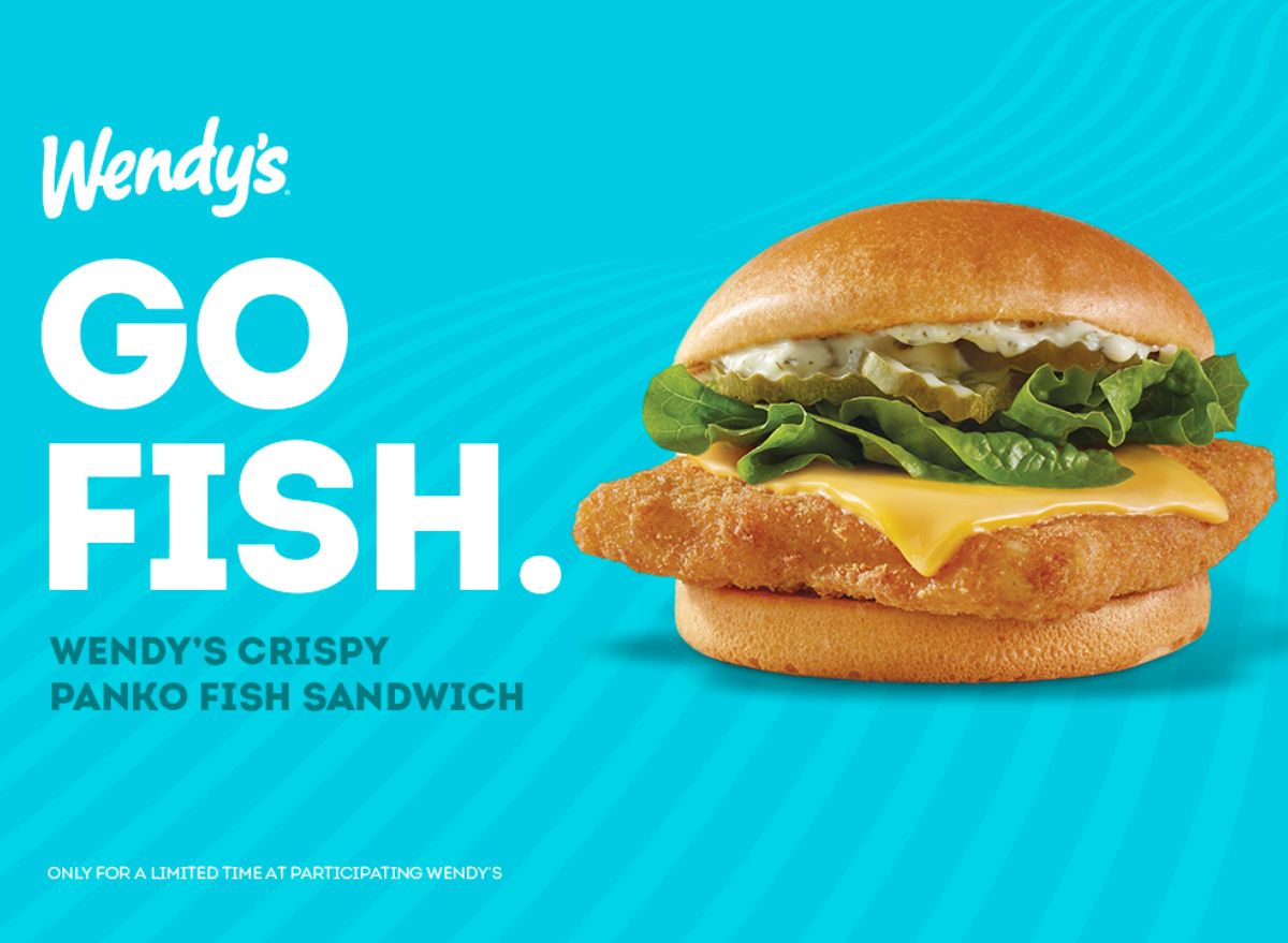 Wendy’s Crispy Panko Fish Sandwich Is Officially Back Today
