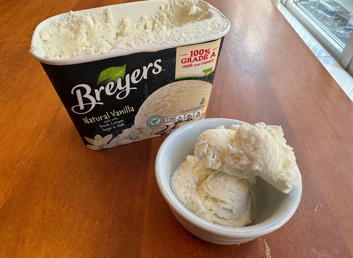 I Tried 10 Vanilla Ice Creams & the Best Was Dense and Rich