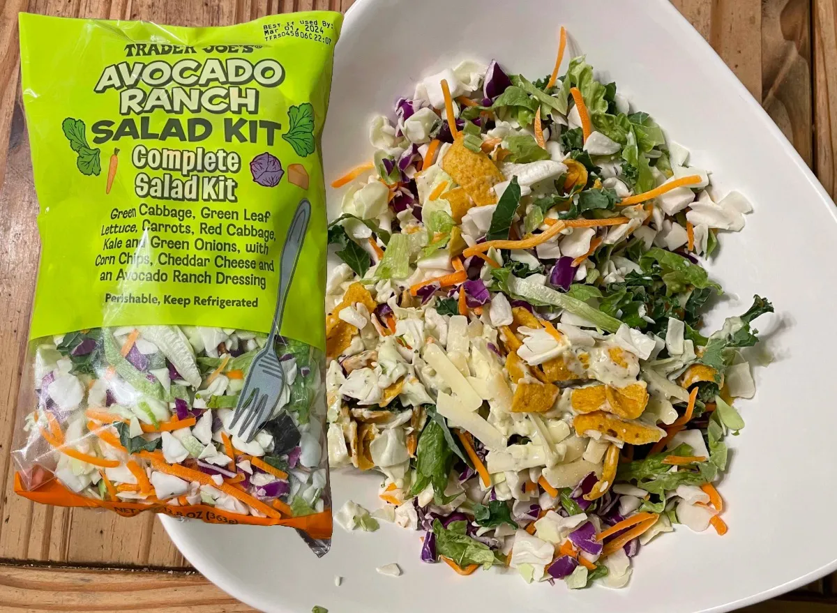 I Tried 10 Popular Trader Joe’s Salad Kits & This One Was the Best