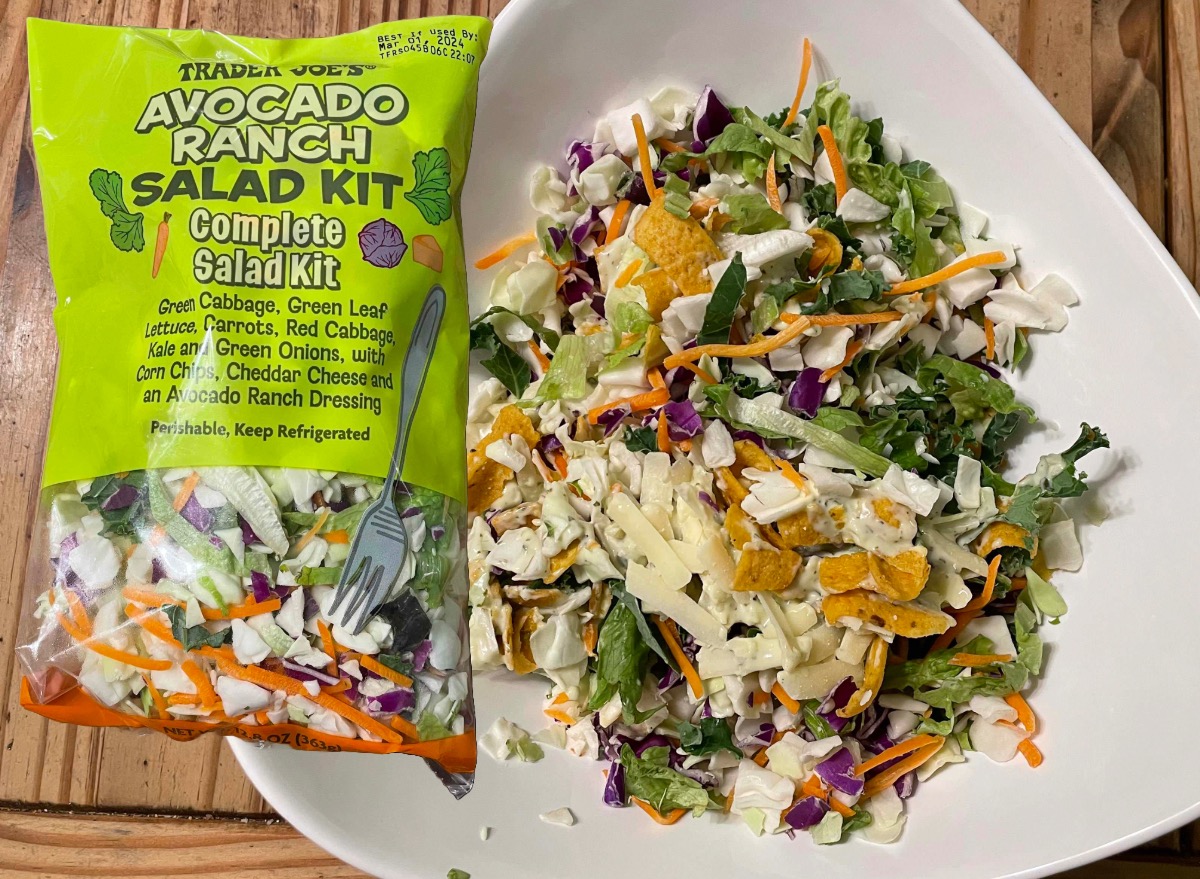 I Tried 10 Popular Trader Joe’s Salad Kits & This One Was the Best