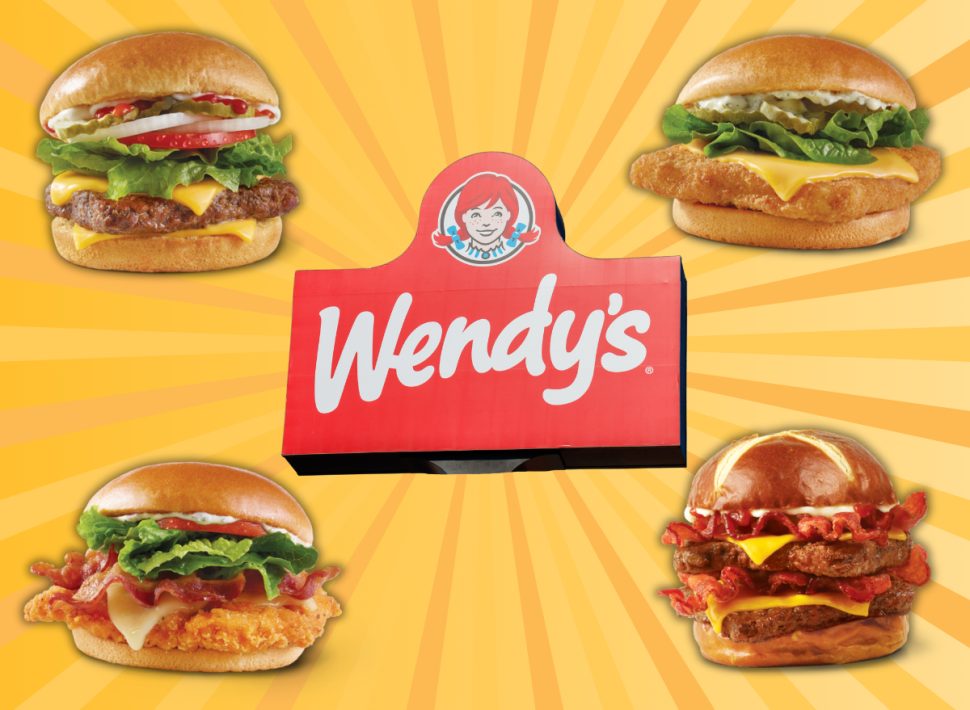 All of Wendy’s Burgers & Sandwiches—Ranked by Nutrition