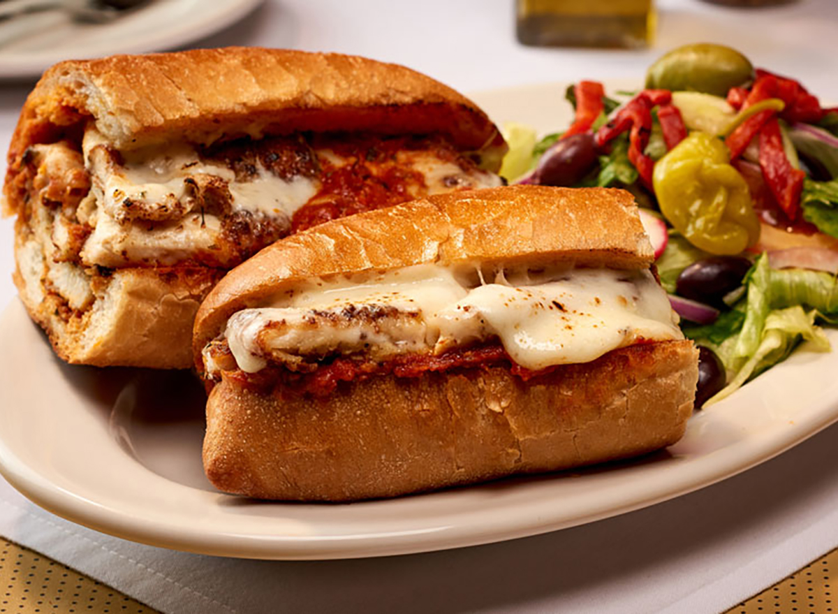 8 Restaurant Chains That Serve the Best Chicken Parm Subs