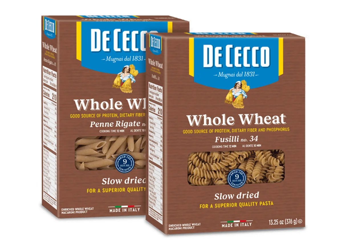 10 Healthiest Whole Grain Pastas on Grocery Shelves