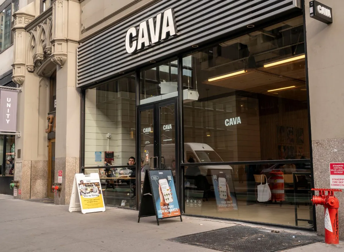 Cava Named the #1 Fastest-Growing Restaurant Brand