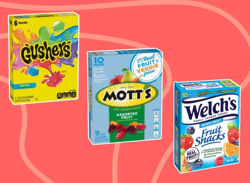 15 Popular Fruit Snacks, Ranked by Sugar