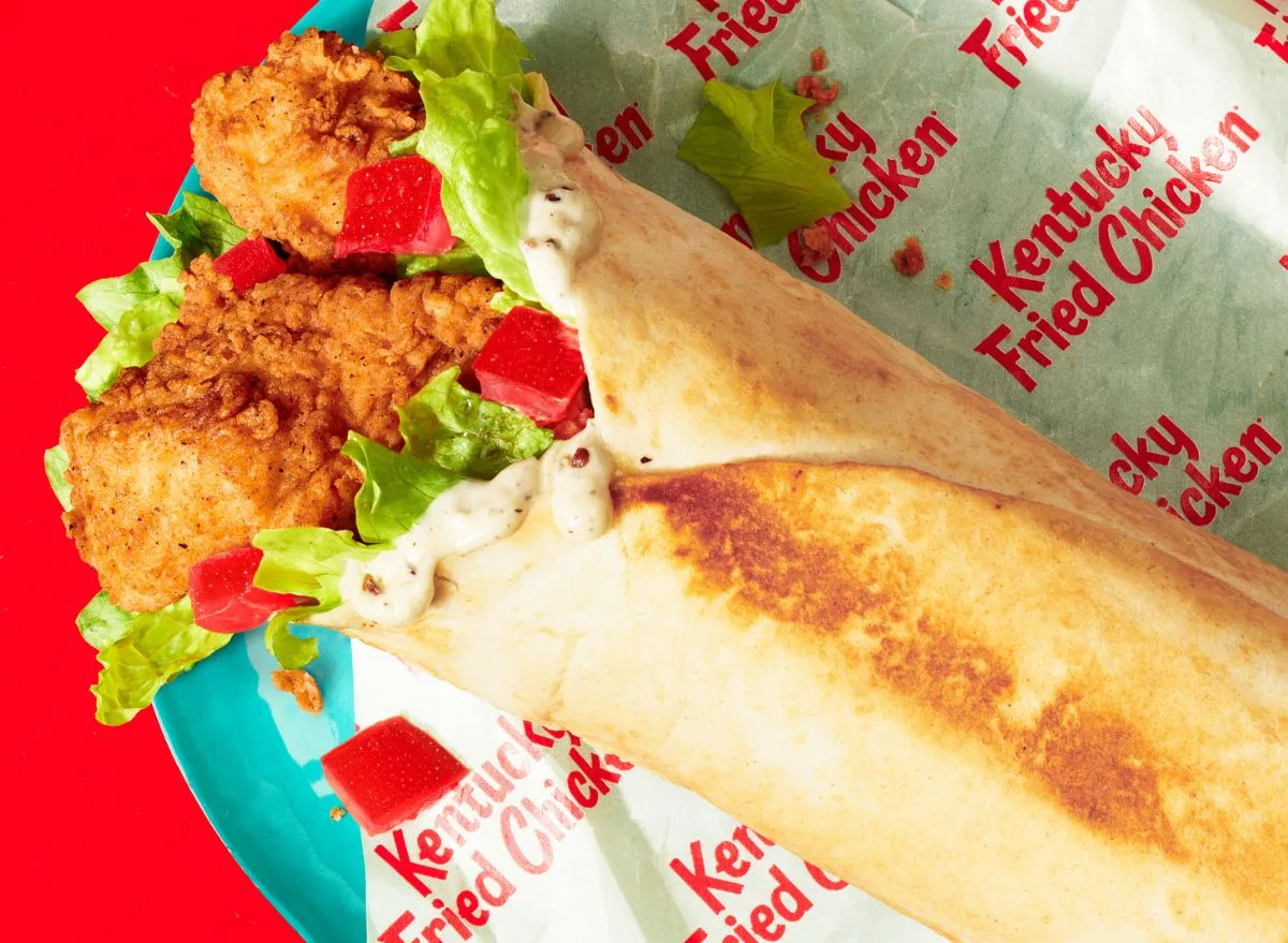 KFC Twister Wraps Are Returning After 10 Years