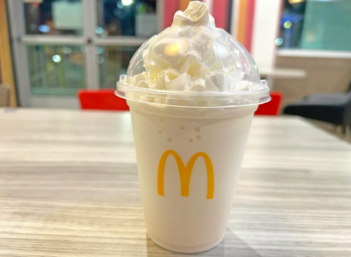 I Tried the Vanilla Milkshake at 9 Fast-Food Chains To Find #1