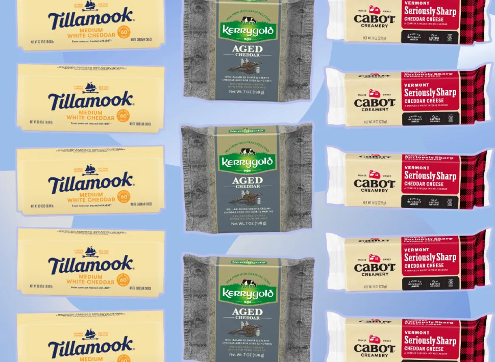 10 Best & Worst Cheddar Cheeses, According to a Dietitian