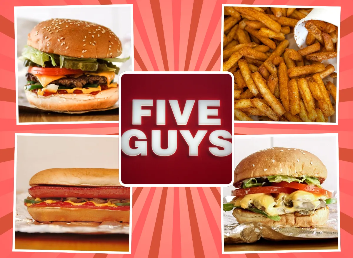 The Healthiest Five Guys Menu Items—and What To Skip