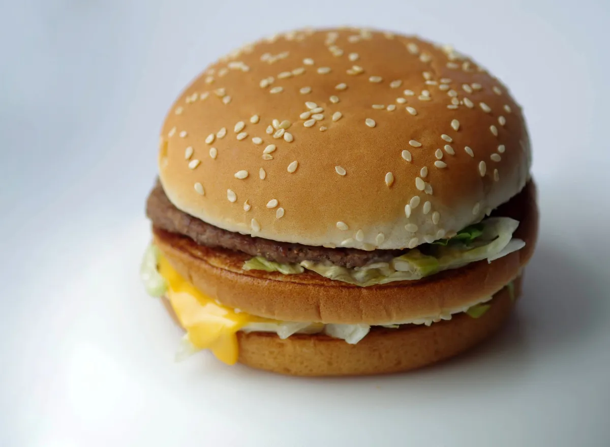 What a McDonald's Big Mac Cost the Year You Were Born