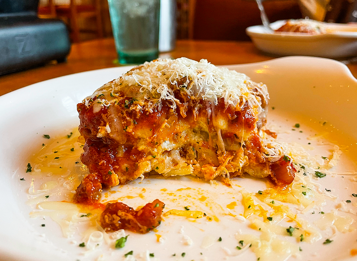 I Tried the Lasagna at 4 Major Italian Chains & This Was #1