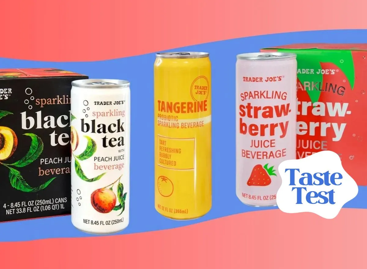 10 Trader Joe's Sparkling Drinks, Tasted & Ranked