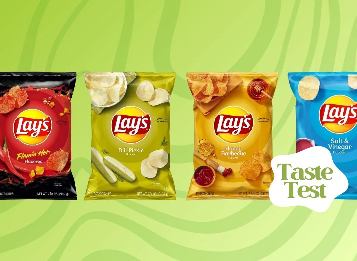 13 Popular Lay’s Potato Chip Flavors, Tasted & Ranked For 2024