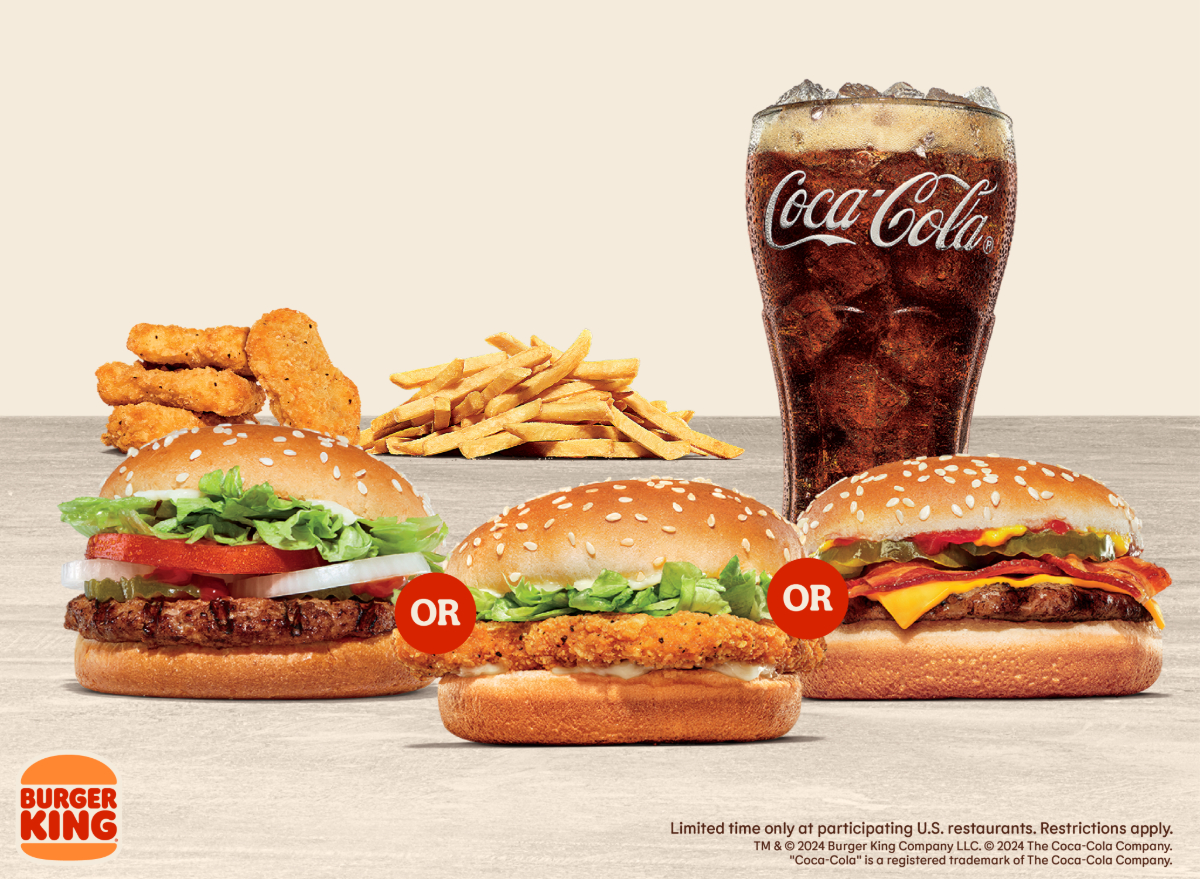 Burger King’s Highly Anticipated $5 Your Way Meal Is Here