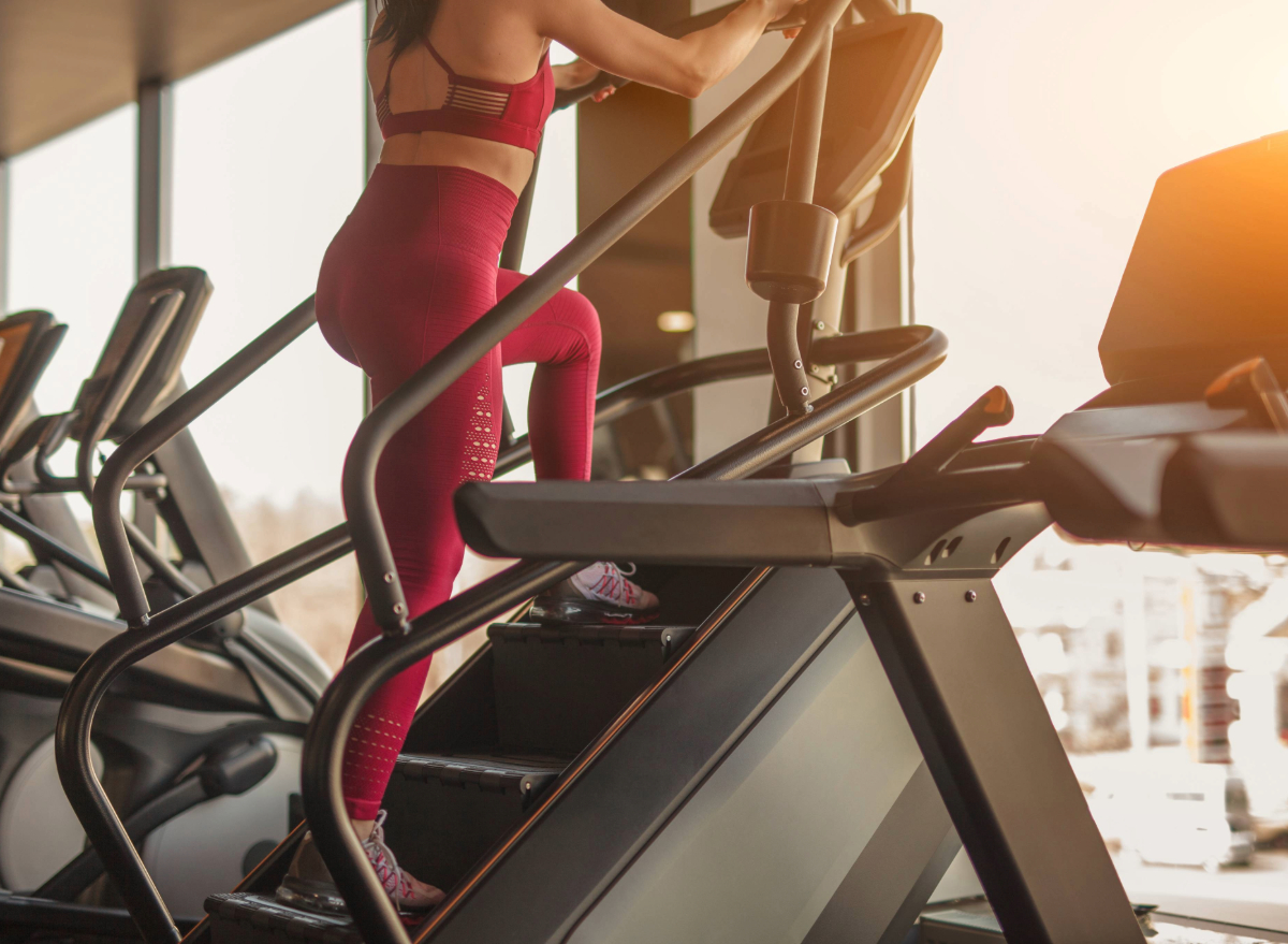 The #1 Stair Climber Workout to Walk off 10 Pounds