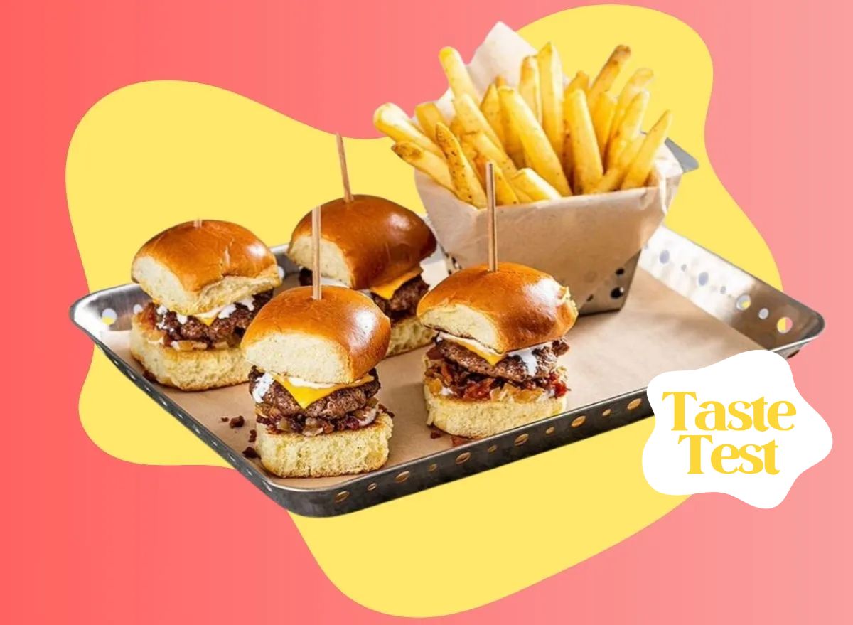 4 Restaurant Chain Burger Sliders, Tasted & Ranked for 2024