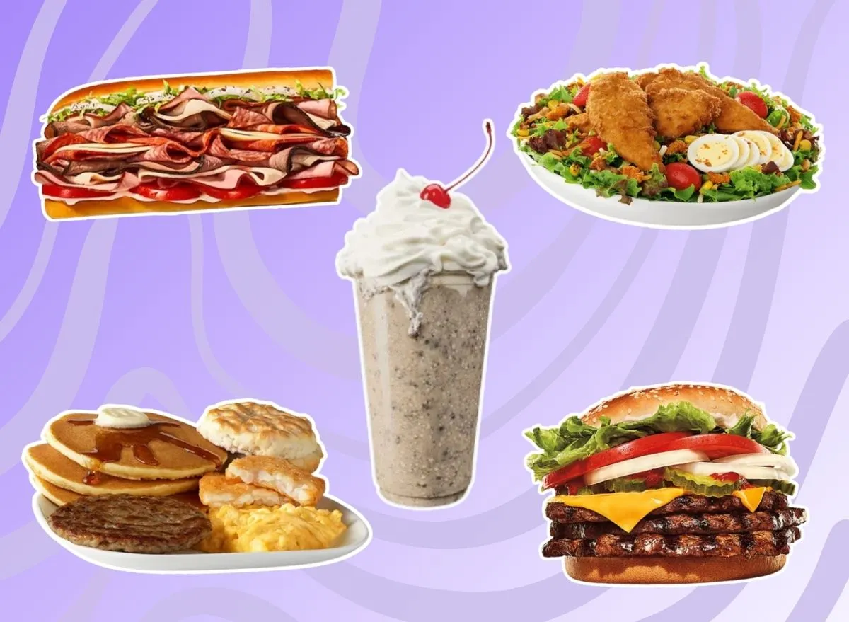 25 Highest-Calorie Fast-Food Menu Items in America—Ranked