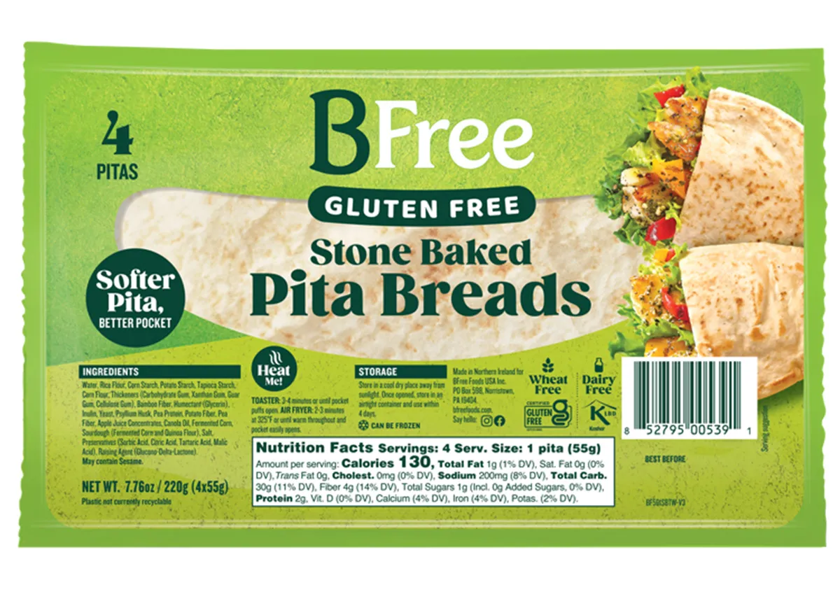 5 Healthiest Pita Breads on Grocery Shelves—and 2 To Avoid