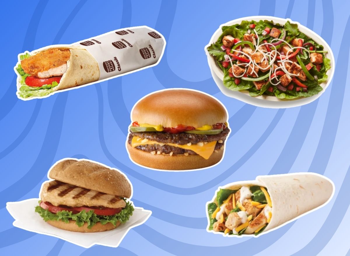 12 Low-Calorie Fast-Food Orders That Are High in Protein