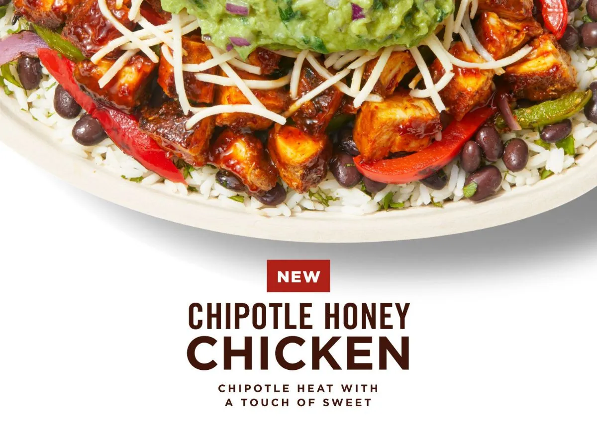 Chipotle Just Launched a New Sweet & Spicy Chicken