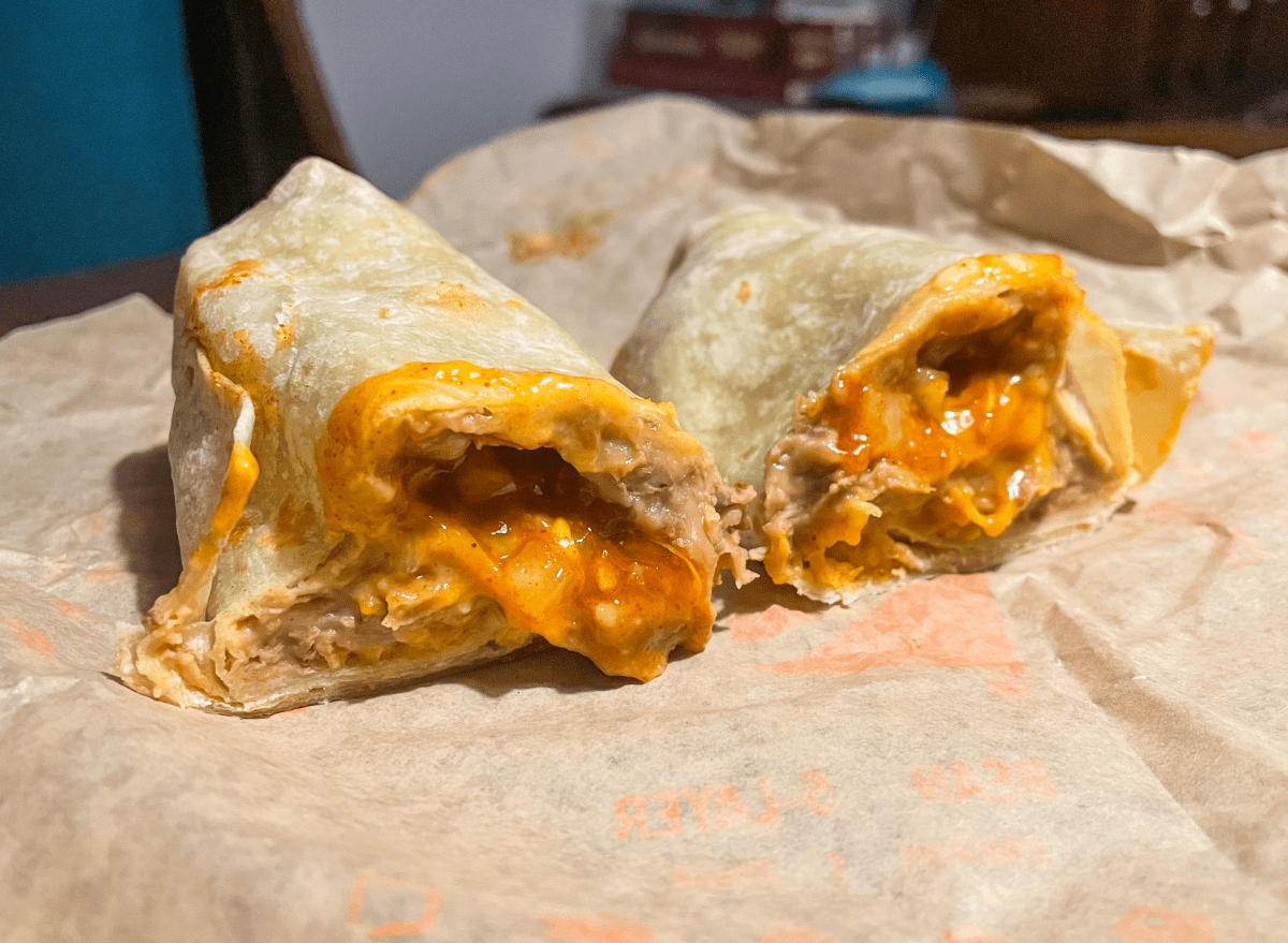 Every Taco Bell Burrito Tasted Ranked For 2024