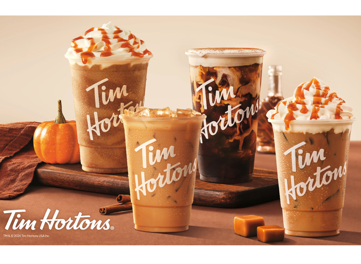 Tim Hortons Just Unveiled Its Fall 2024 Menu