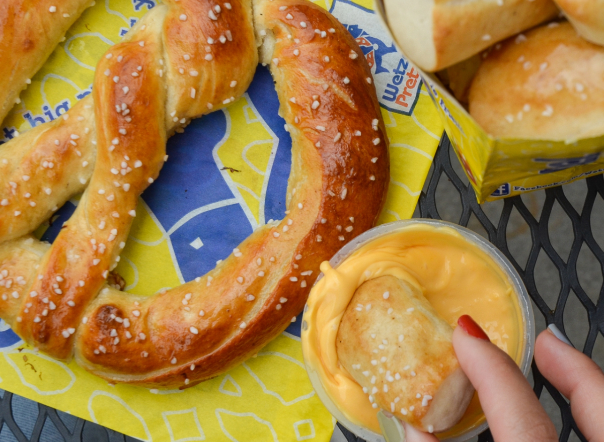 8 Restaurant Chains That Serve the Best Soft Pretzels