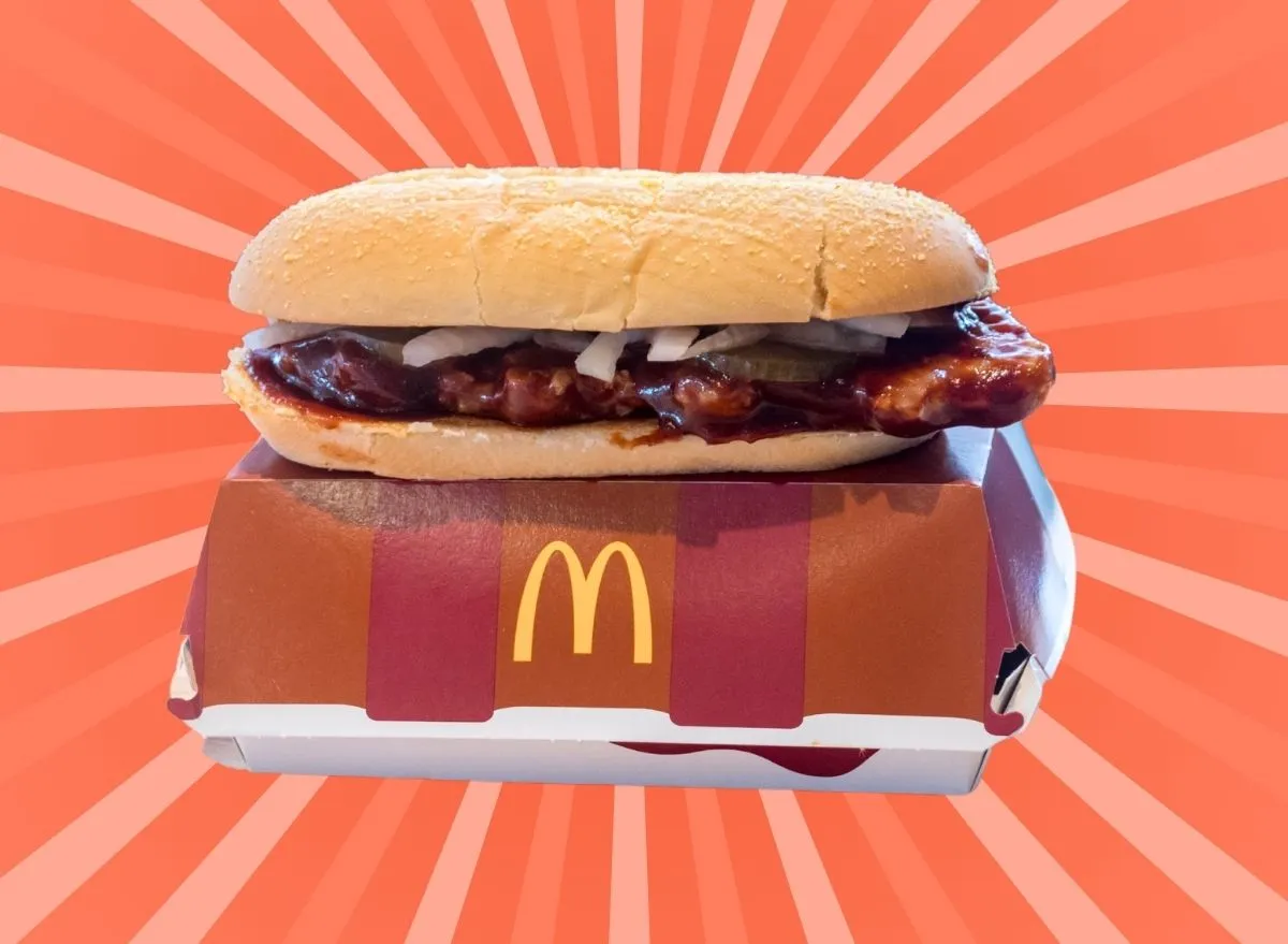 McDonald's McRib Returning in December With Major Surprise
